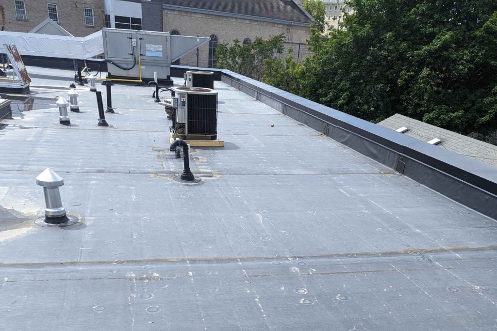 EPDM Flat Roof Installation | Belmar Roofing